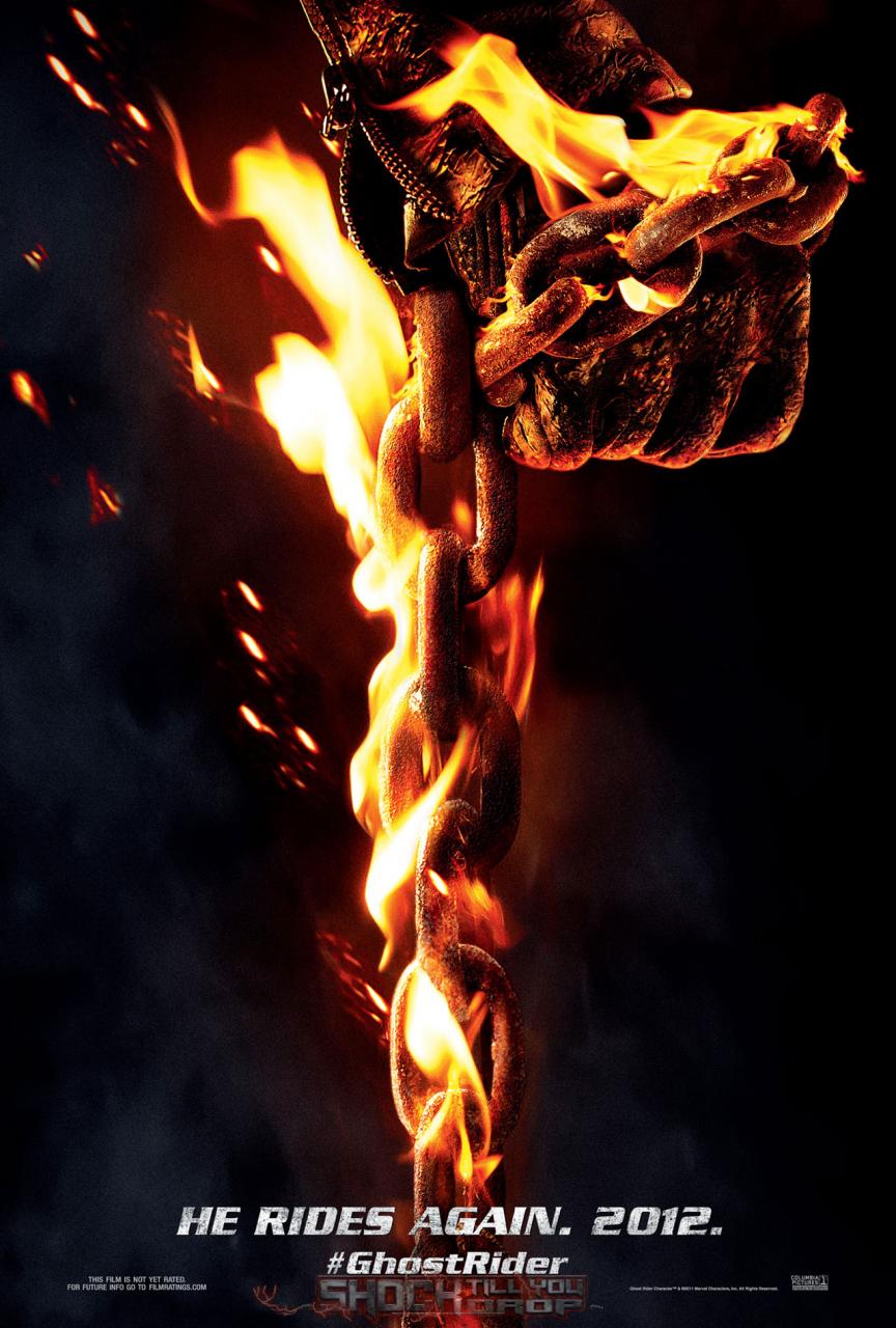 Ghost Rider Spirit of Vengeance Teaser Poster - Movie Posters